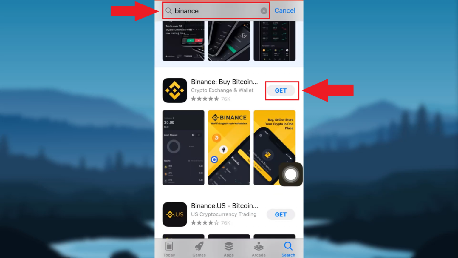 Как скачать и установить Binance